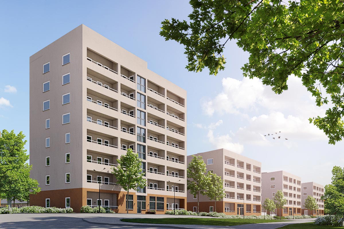 Vapenrocken, Västerås | Nyproduktion av hyreslägenheter